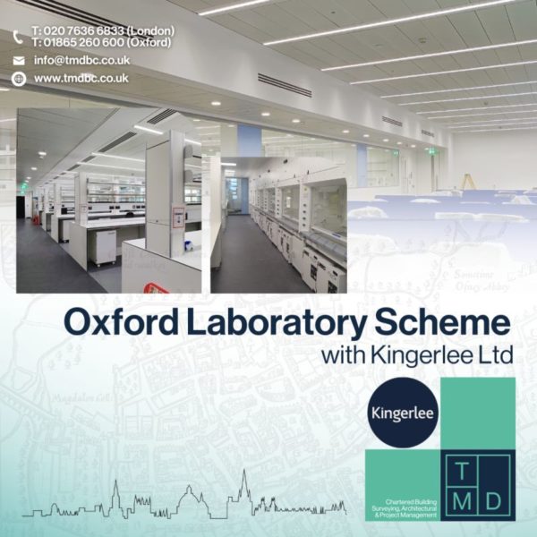 Oxford Laboratory Scheme – TMD Building Consultancy